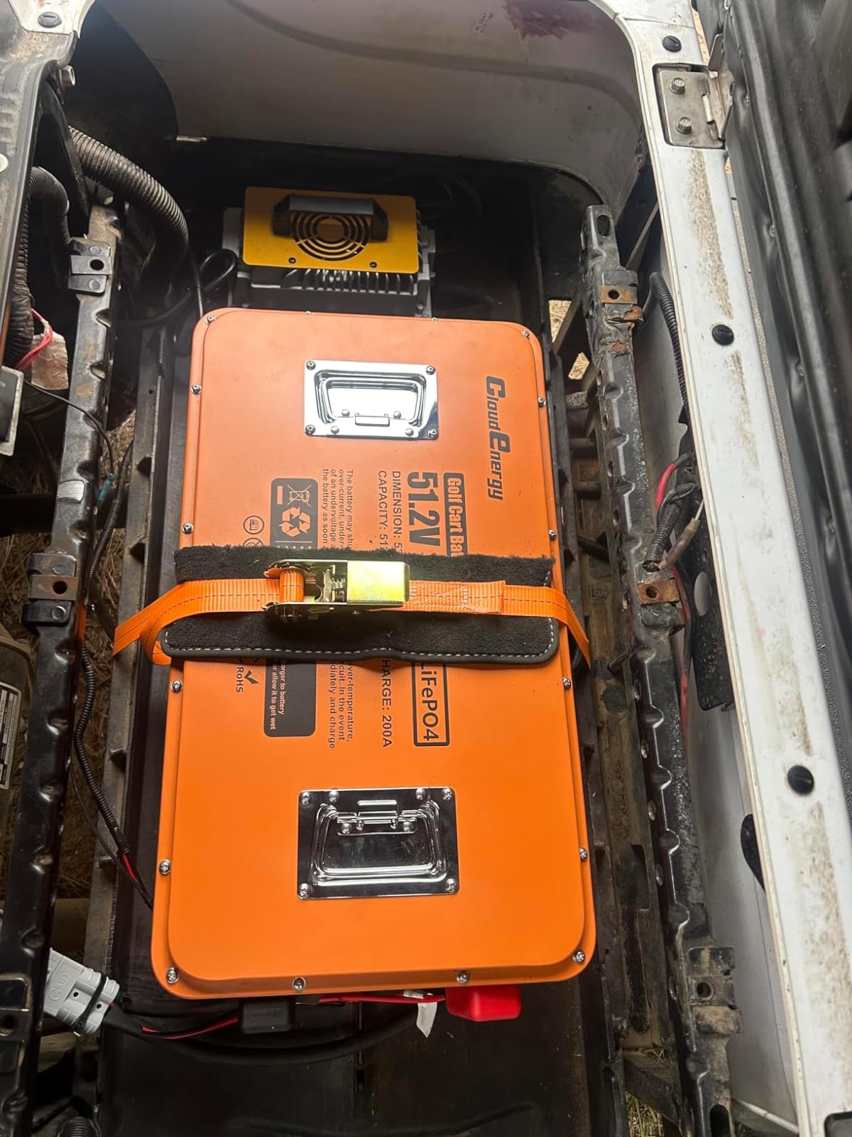 How to Install CloudEnergy's 48V 100Ah LiFePO4 in Your Golf Cart