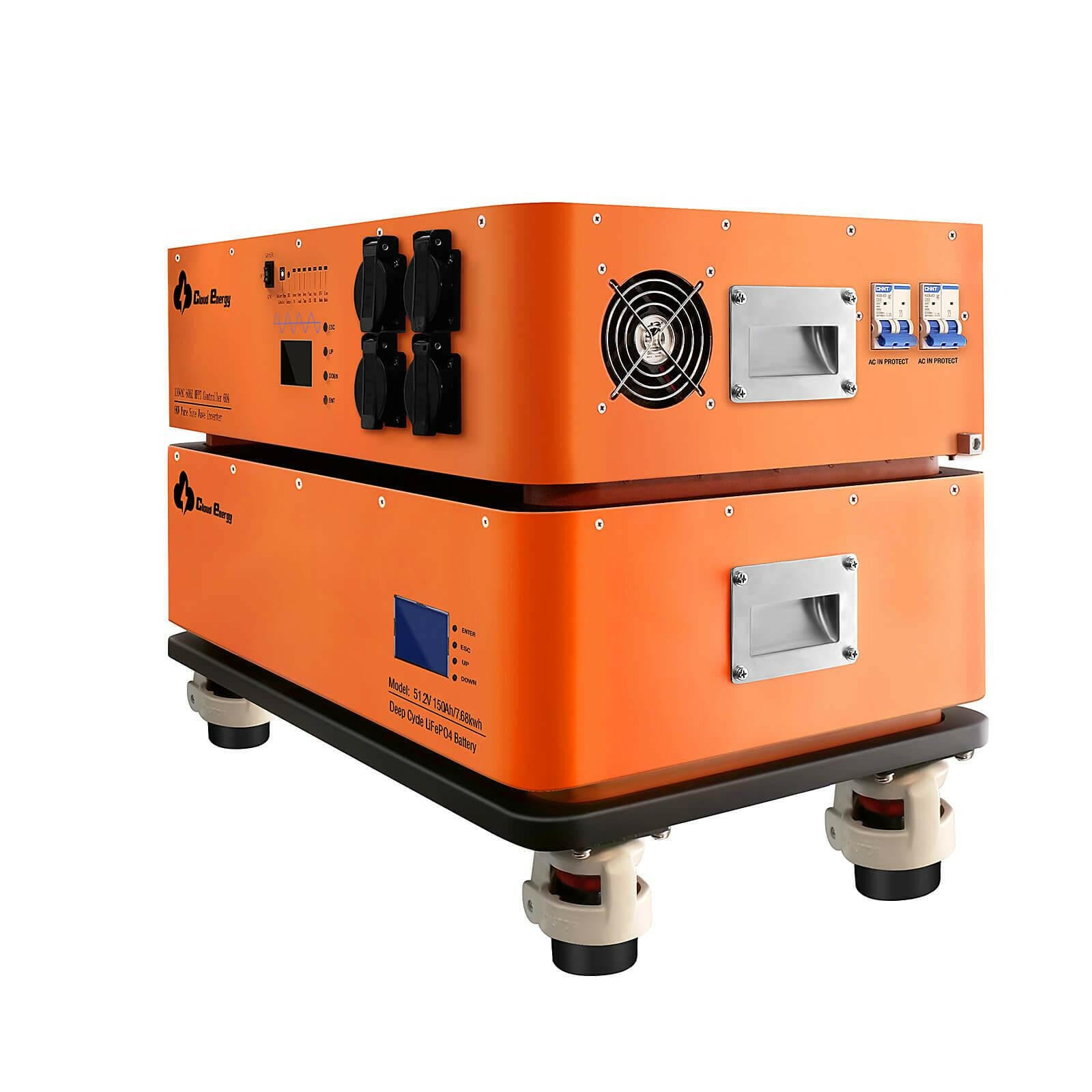 48V 150Ah LiFePO4 Inverter - 7.68Kwh, 6000 Cycles | Cloudenergy ...